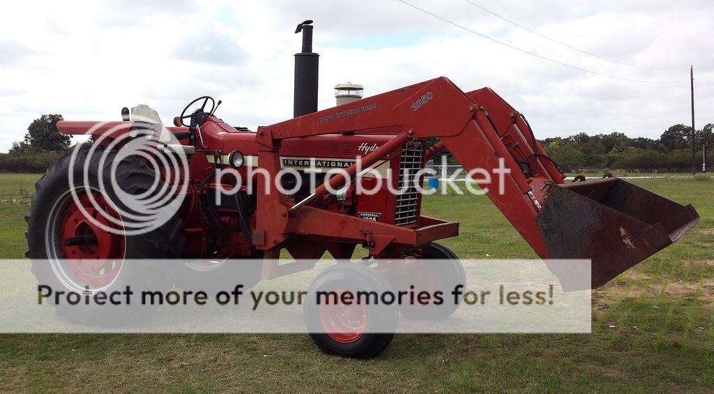 IH 1026 w/ Case IH 2350 loader - Technical IH Talk - Red Power Magazine ...